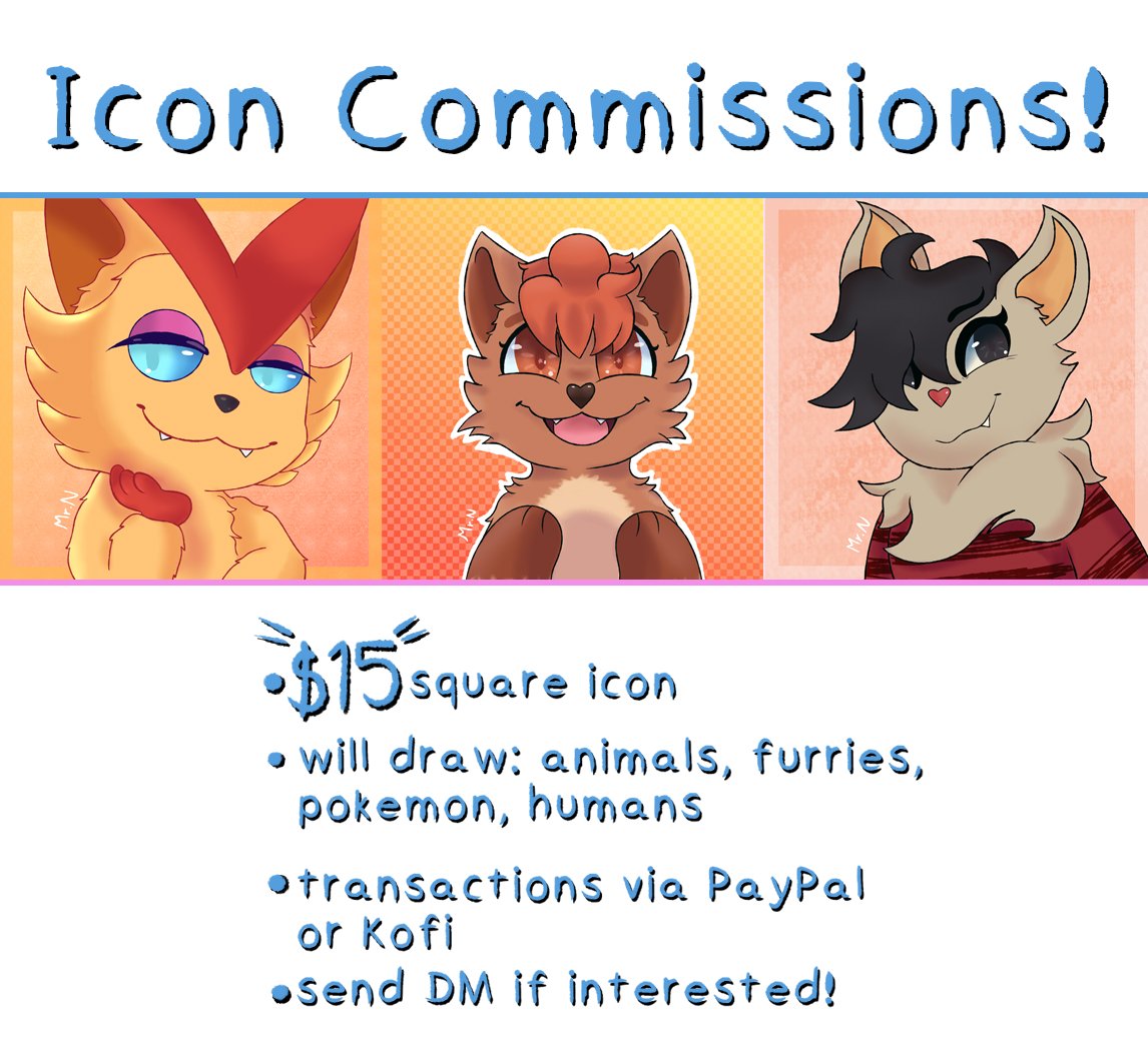 Taking Icon Commissions! : r/furry